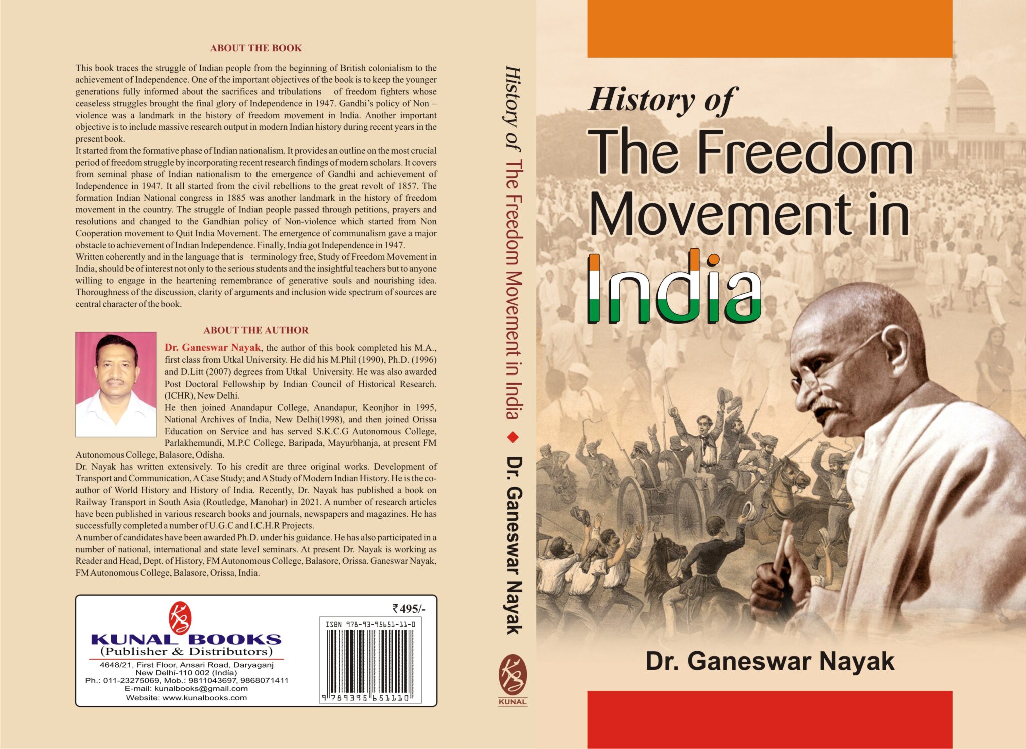 History of the Freedom Movement in India by Dr. Ganeswar Nayak – Kunal ...